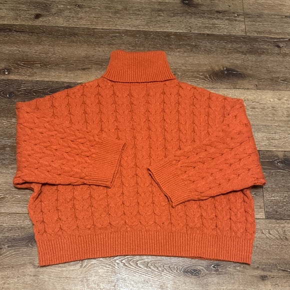 Mud Pie | Sweaters | Mud Pie Orange Sweater Ml | Poshmark